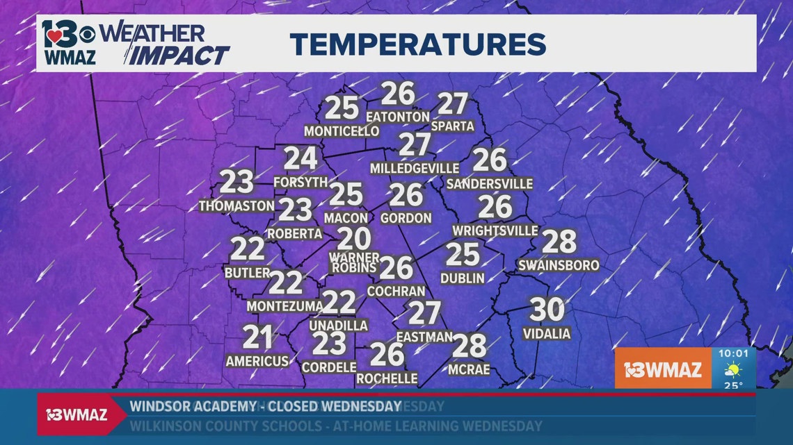 Georgia continues to reel from snowy and icy conditions after historic ...