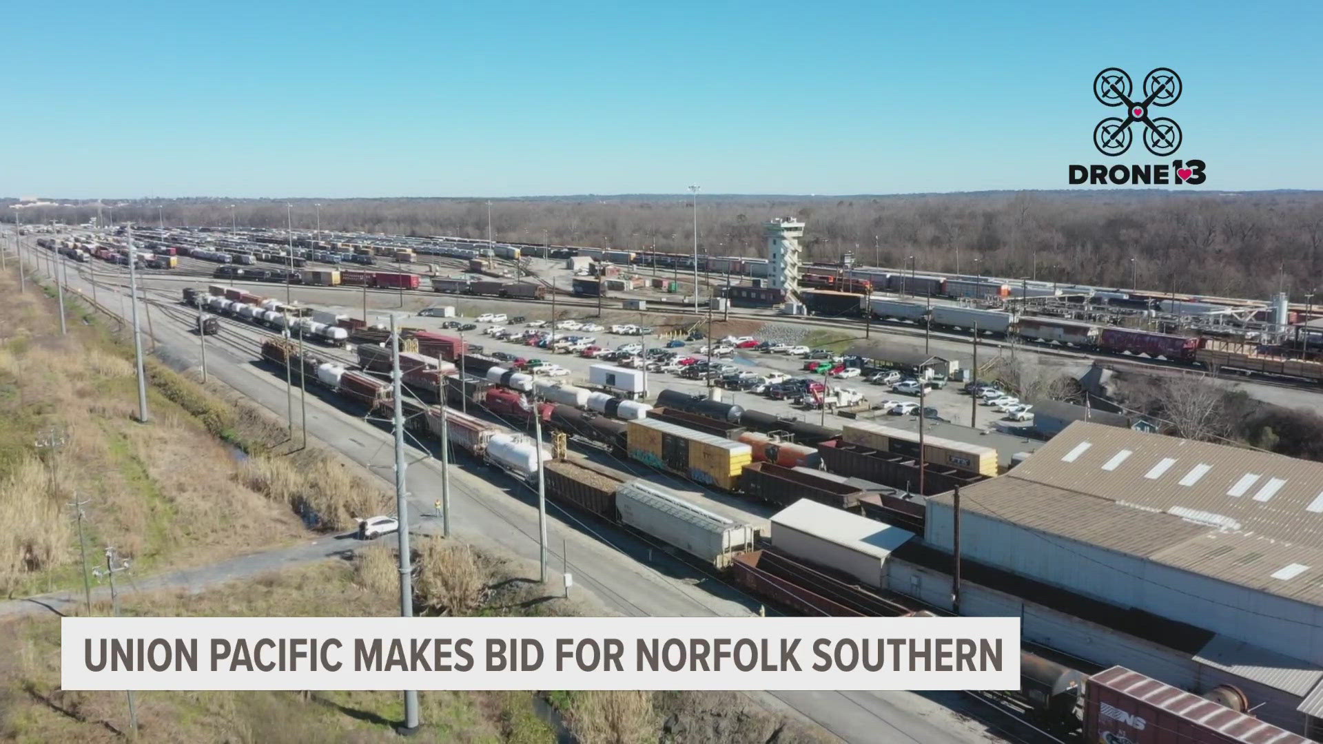 Union Pacific, Norfolk Southern reach $85B merger; impact Macon railyard unknown | 13wmaz.com