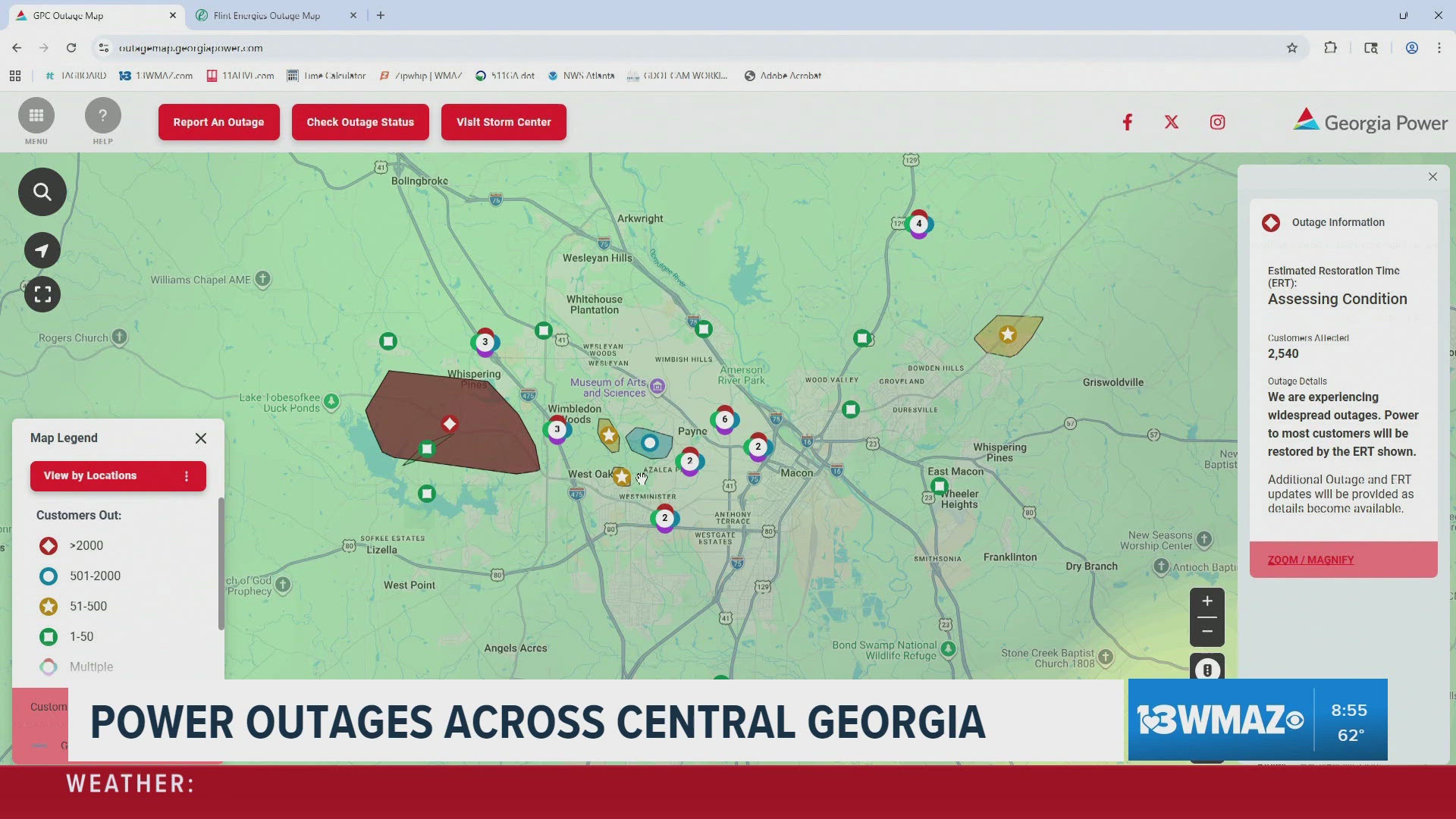 PHOTOS: Tornado-warned storms cause damage across Central Georgia ...