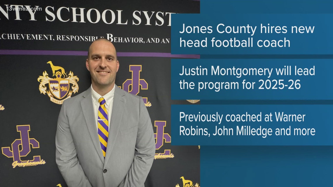 Justin Montgomery hired as Jones County's new head coach | 13wmaz.com