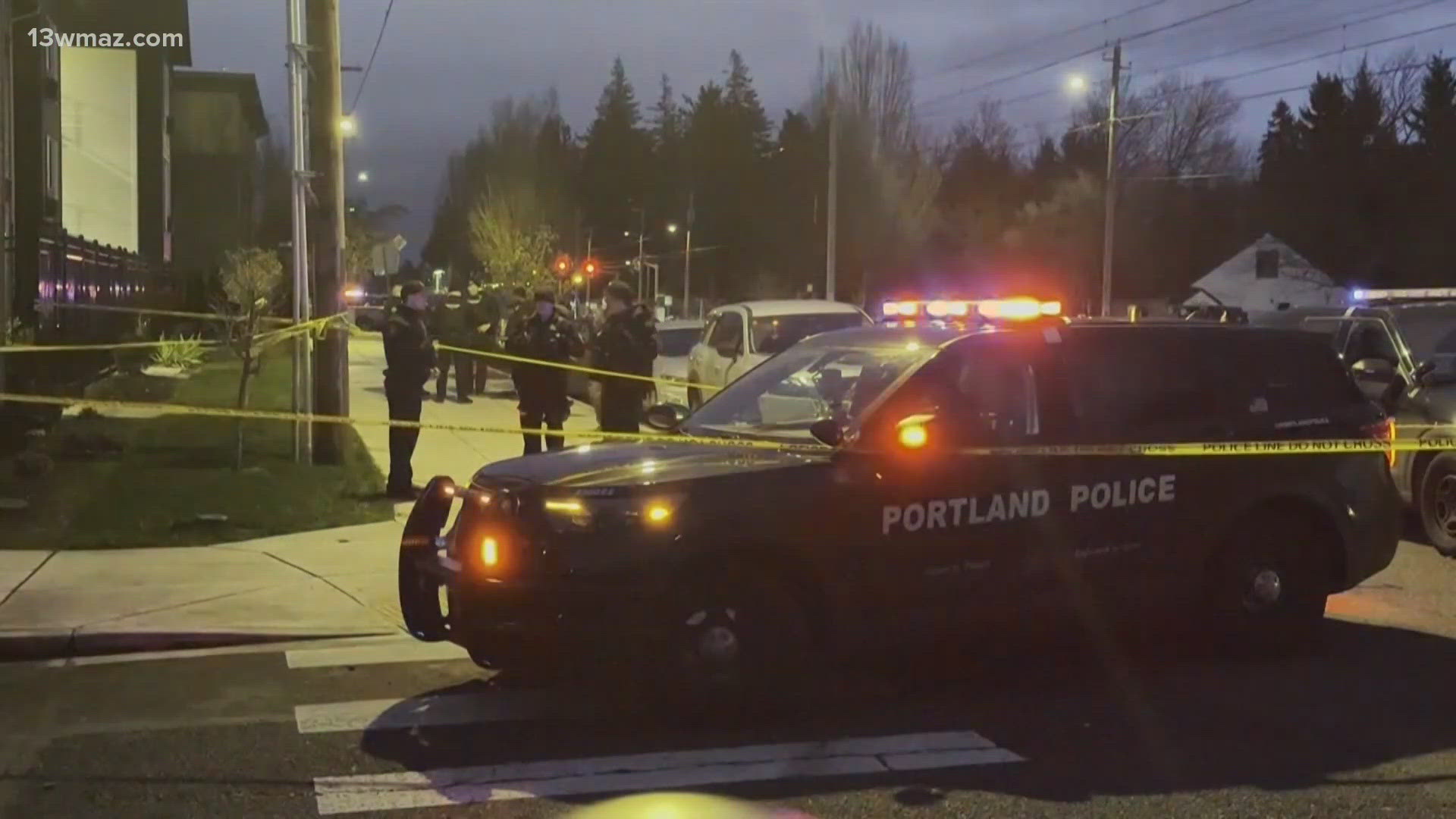 Protests in Portland after two people were shot by Border Patrol agents ...