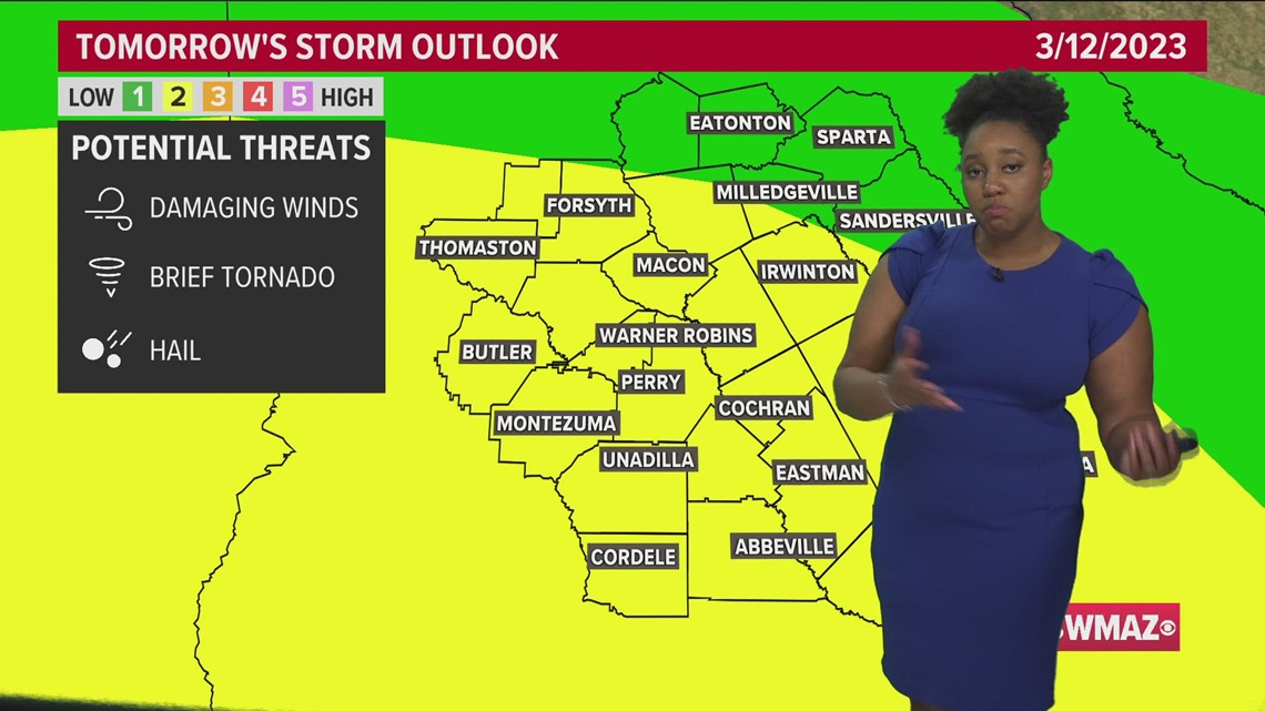 Severe Weather Update (March 11, 6 pm) | 13wmaz.com