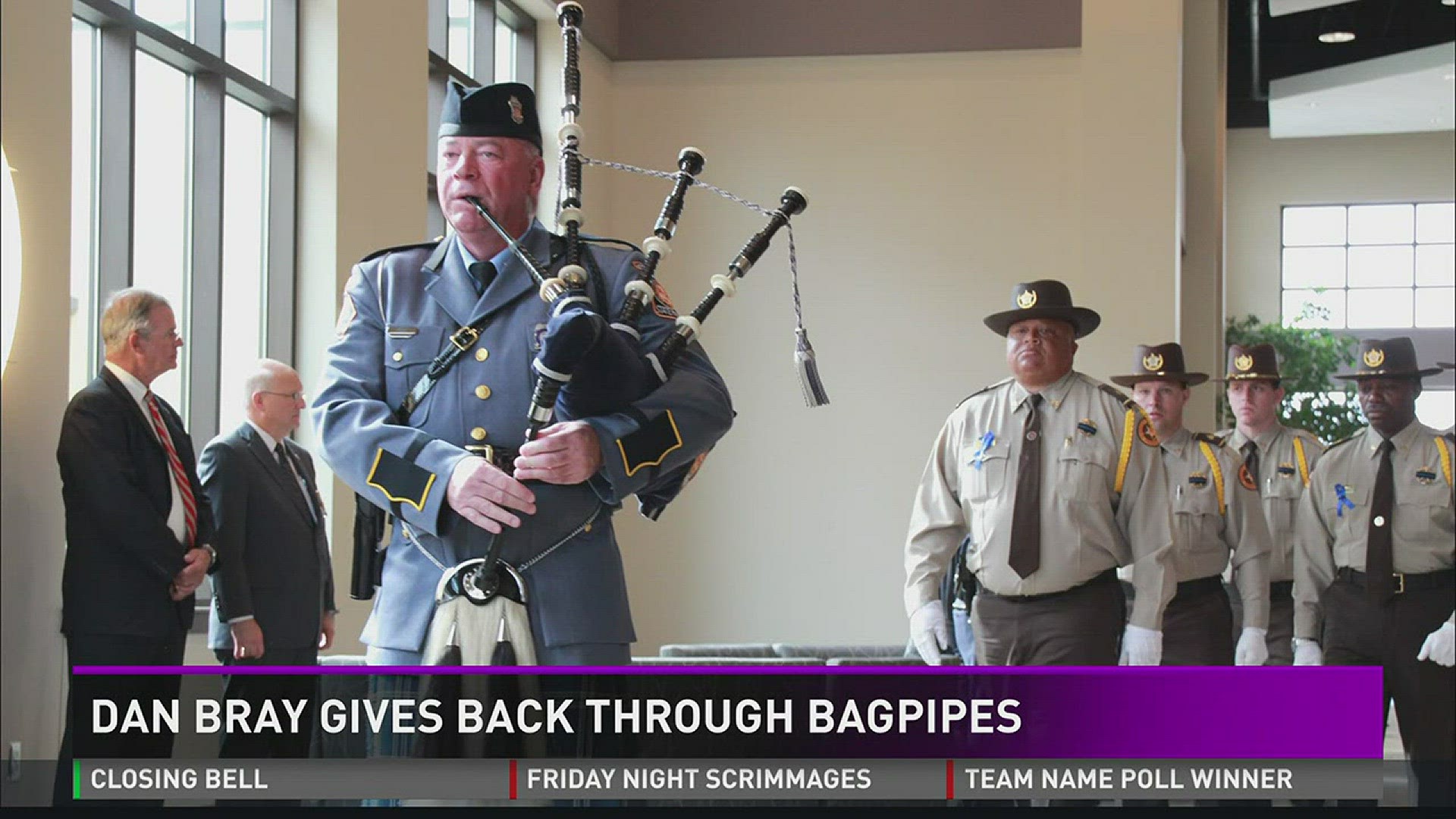Georgia State Patrol bagpiper reflects on his role with Honor Guard ...