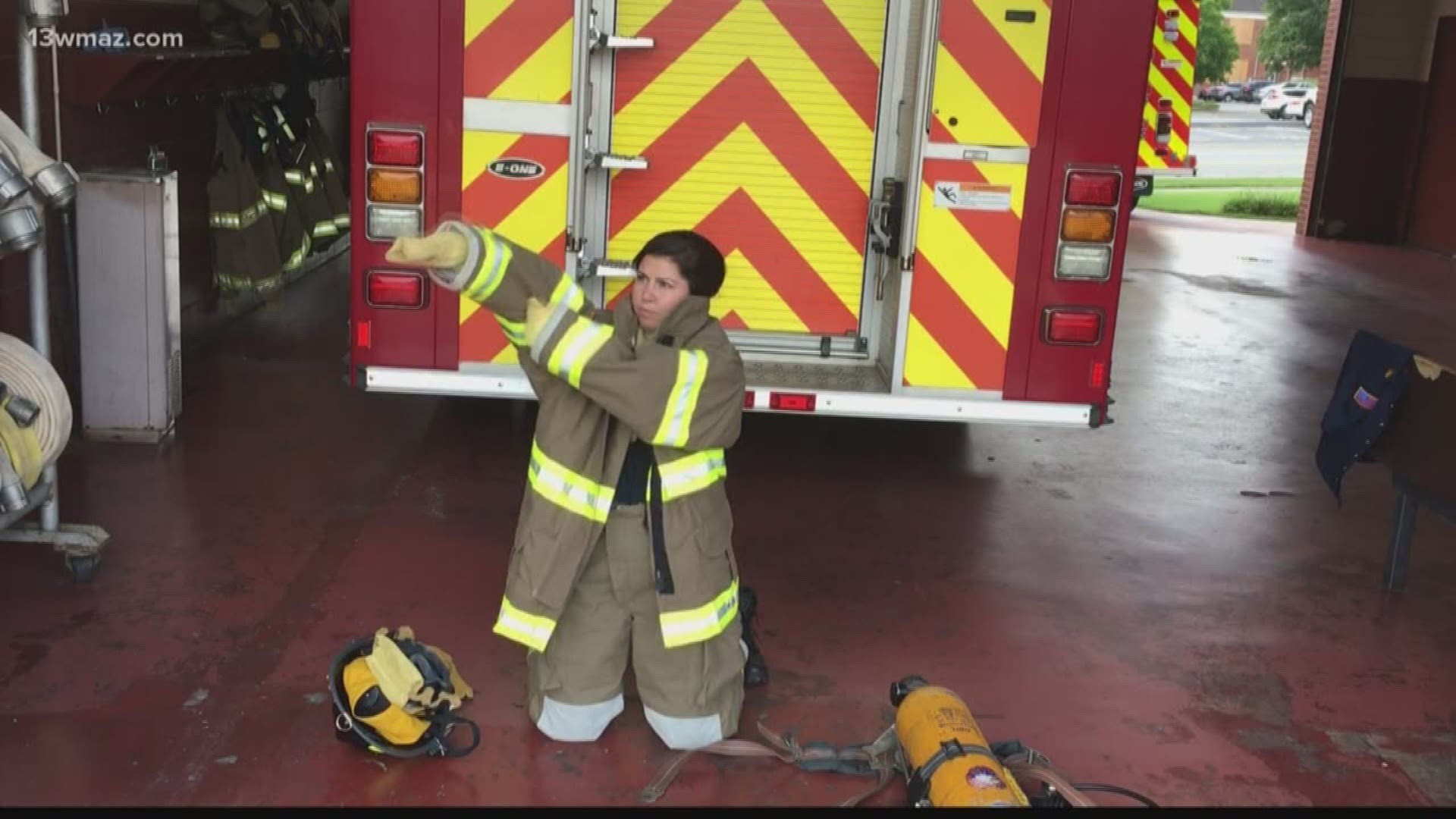 Milledgeville welcomes second-ever female firefighter | 13wmaz.com