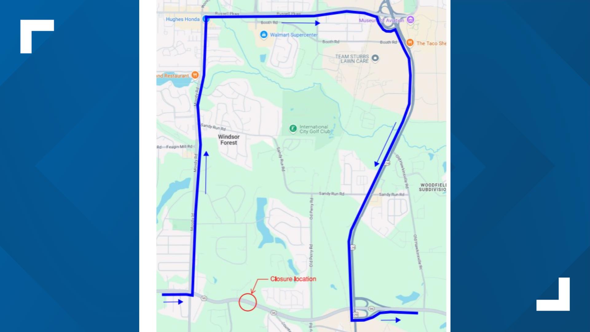 Highway 96 reopens in Houston County after sinkhole repair | 13wmaz.com