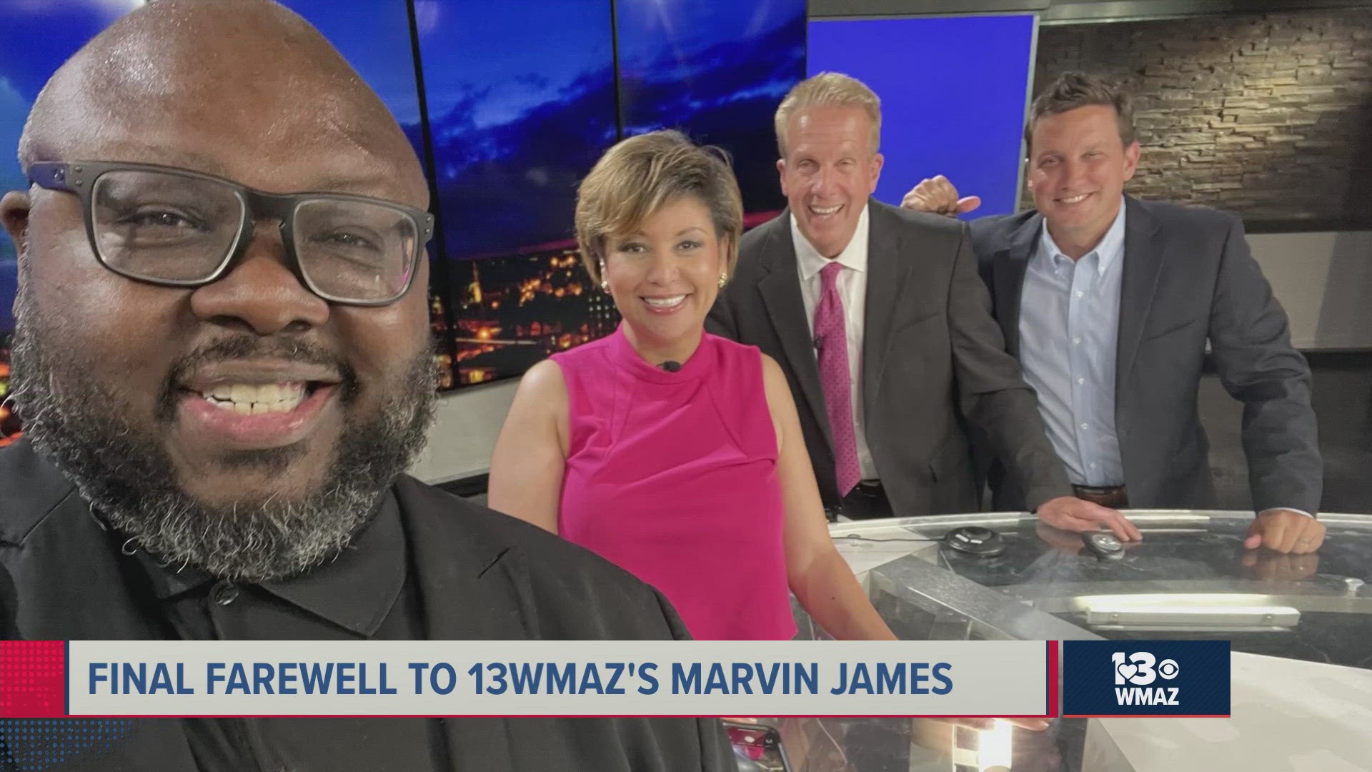 Final farewell to 13WMAZ's Marvin James | 13wmaz.com