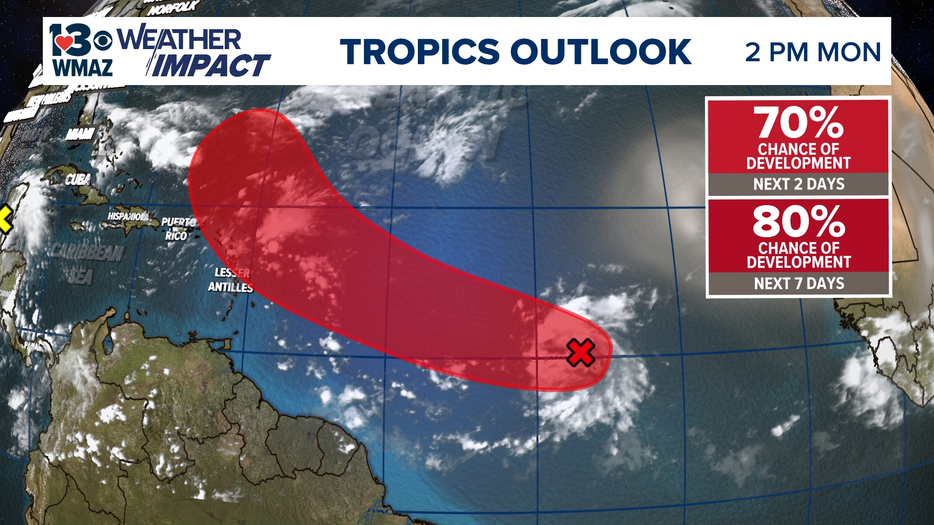 Invest 95L getting closer to becoming a tropical depression and a new ...