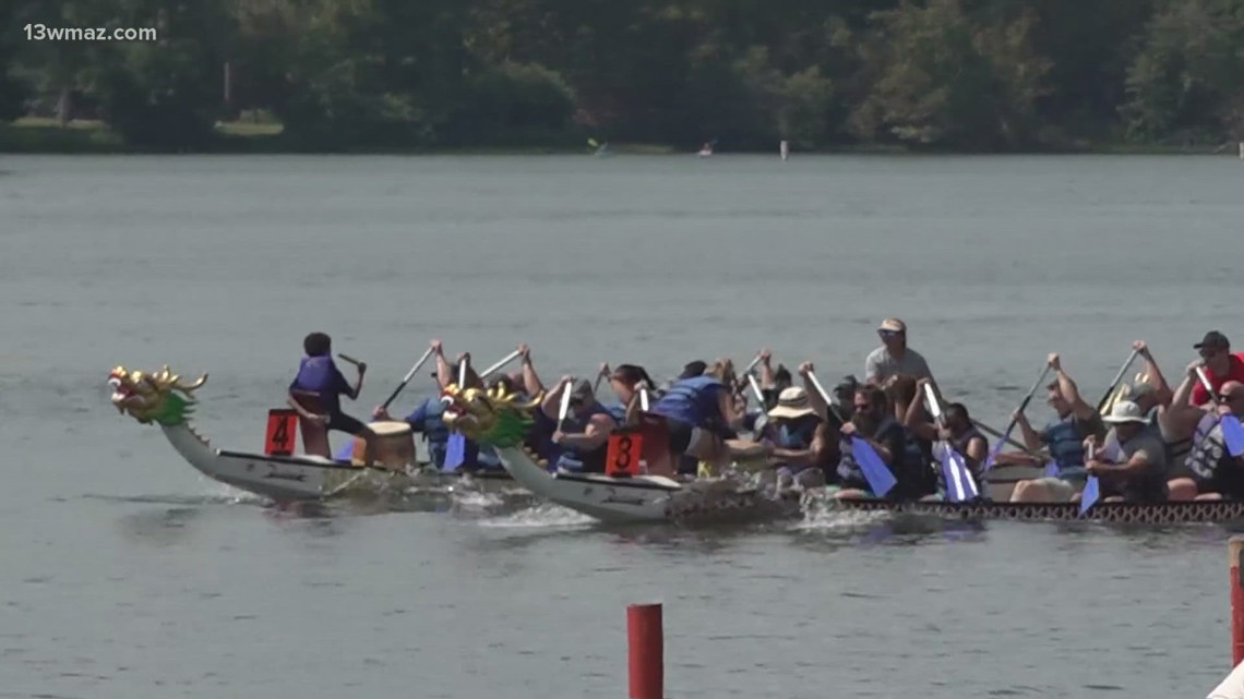 Macon hosts 13th Heart of the Dragon Boat Races | 13wmaz.com