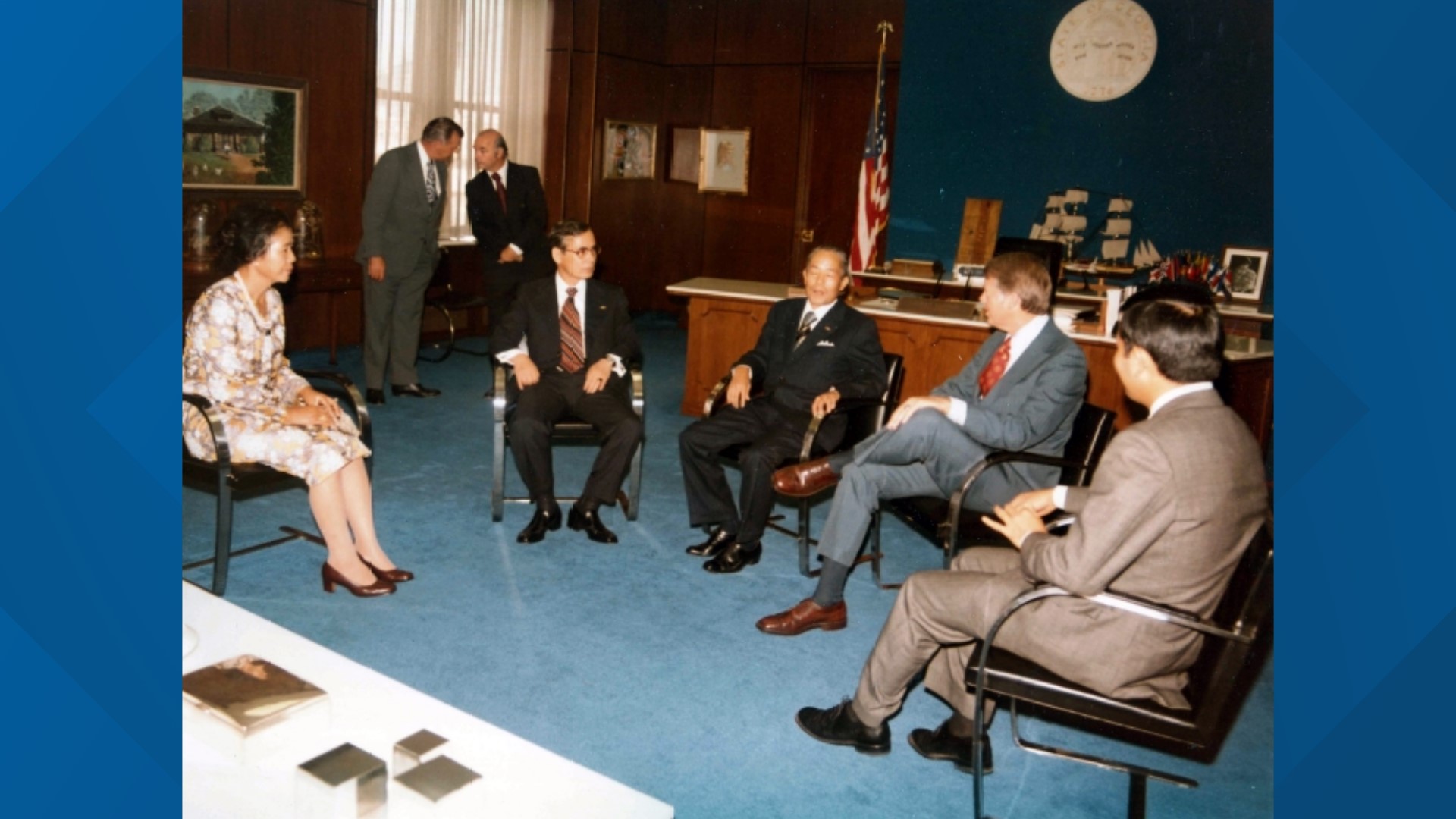 President Jimmy Carter helped bring YKK to Macon, Georgia | 13wmaz.com