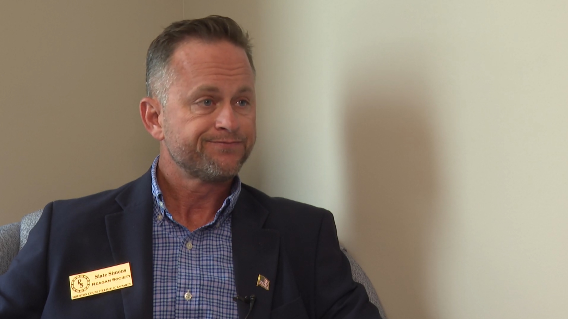 WATCH: Houston Sheriff Candidate Slate Simons full interview | 13wmaz.com