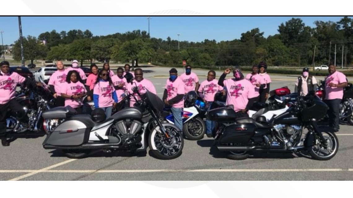 Motorcyclists from around U.S. ride in breast cancer awareness parade ...