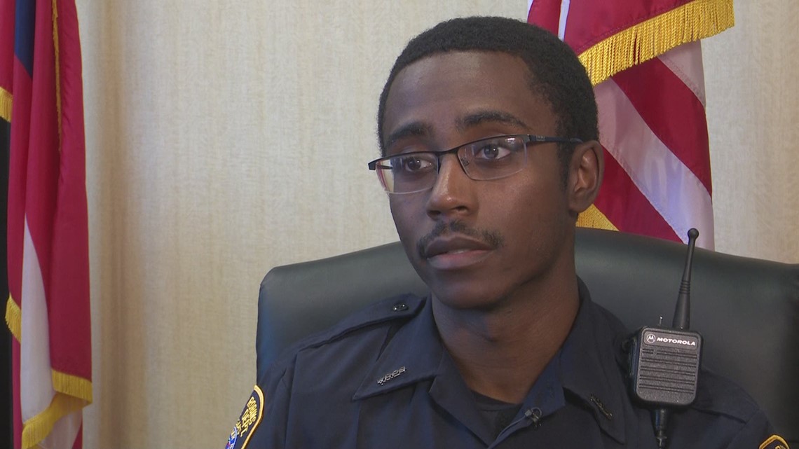 Officer Ray Ewings speaks on being a Warner Robins police officer ...