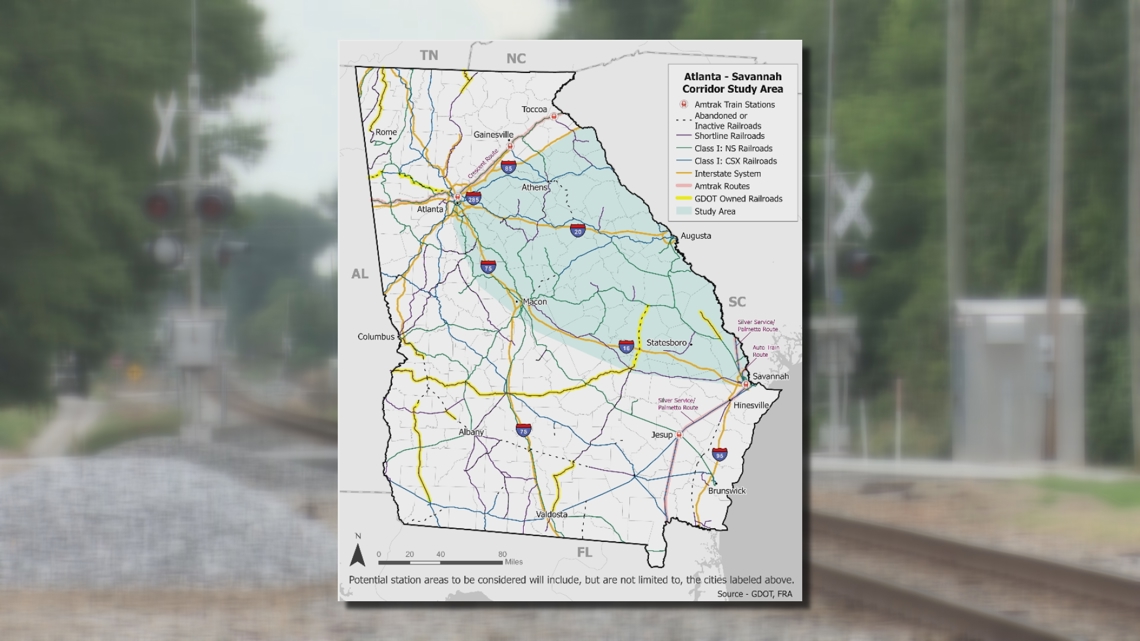 Local leaders hope Macon will be apart of new rail lines | 13wmaz.com
