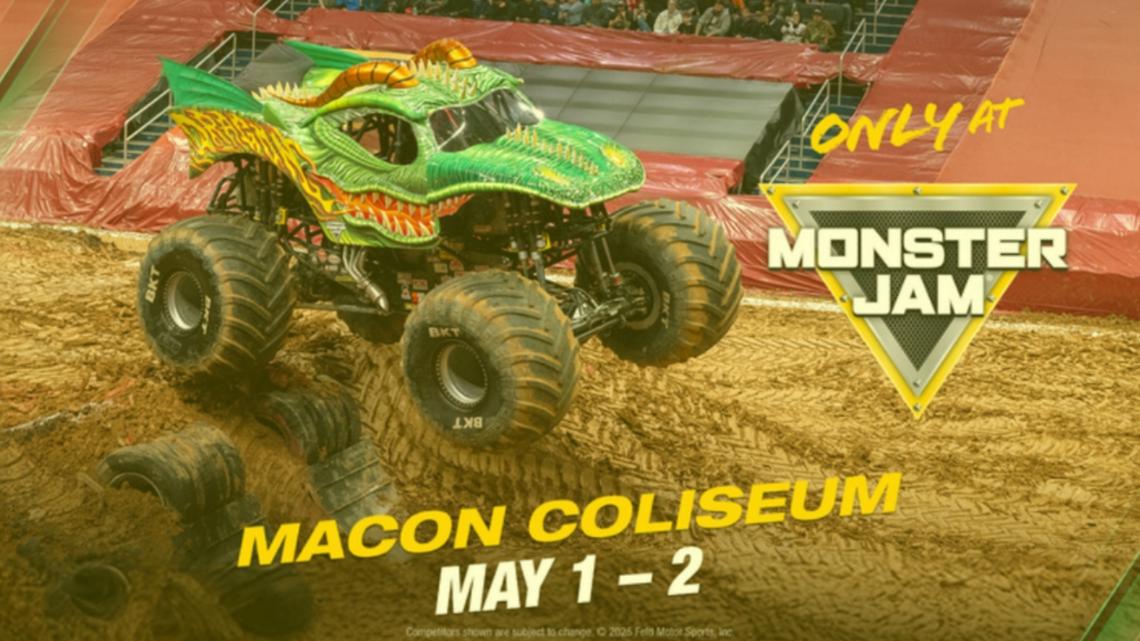 Monster Jam is coming to Macon this weekend. Here's how to watch the ...