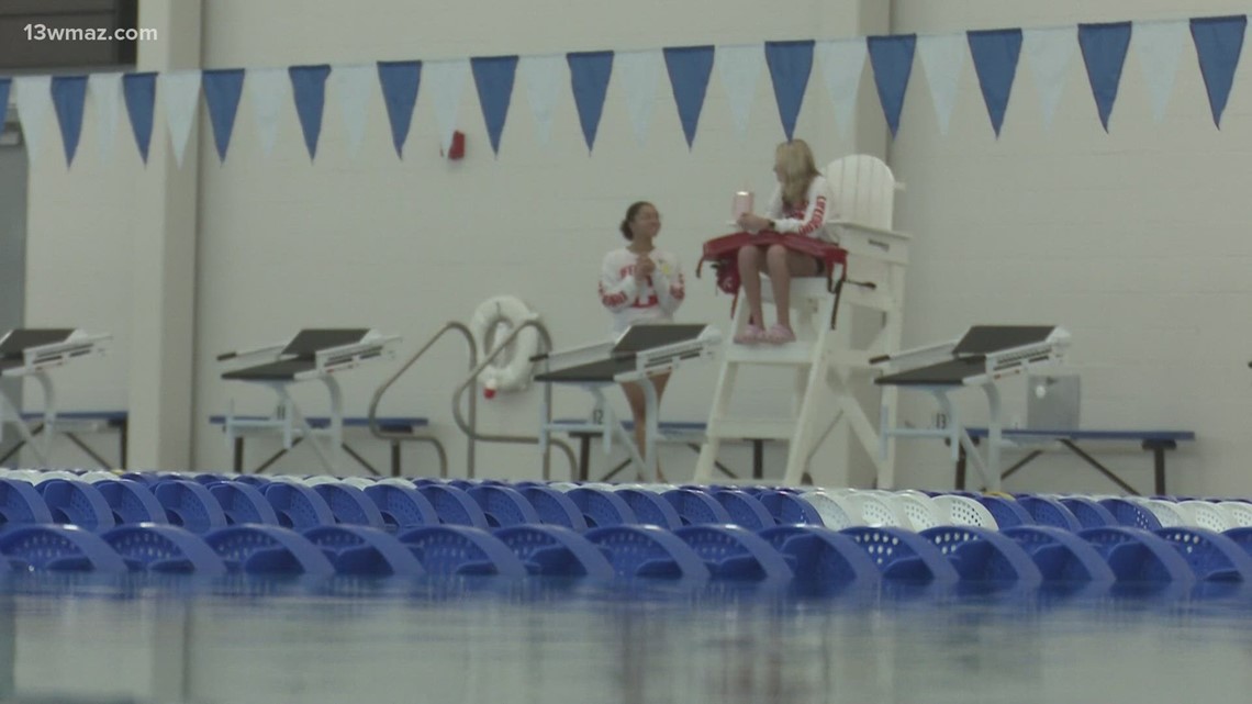 Houston County holds ribbon cutting for new aquatic center | 13wmaz.com