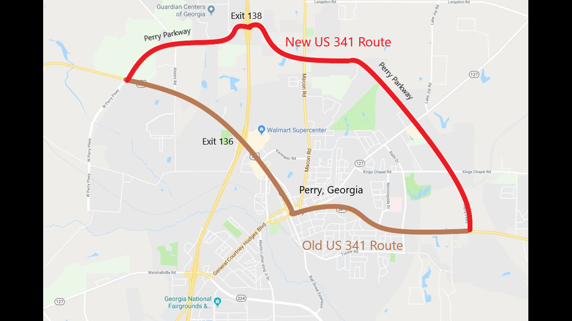 Georgia Department of Transportation moving interchange in Perry for ...