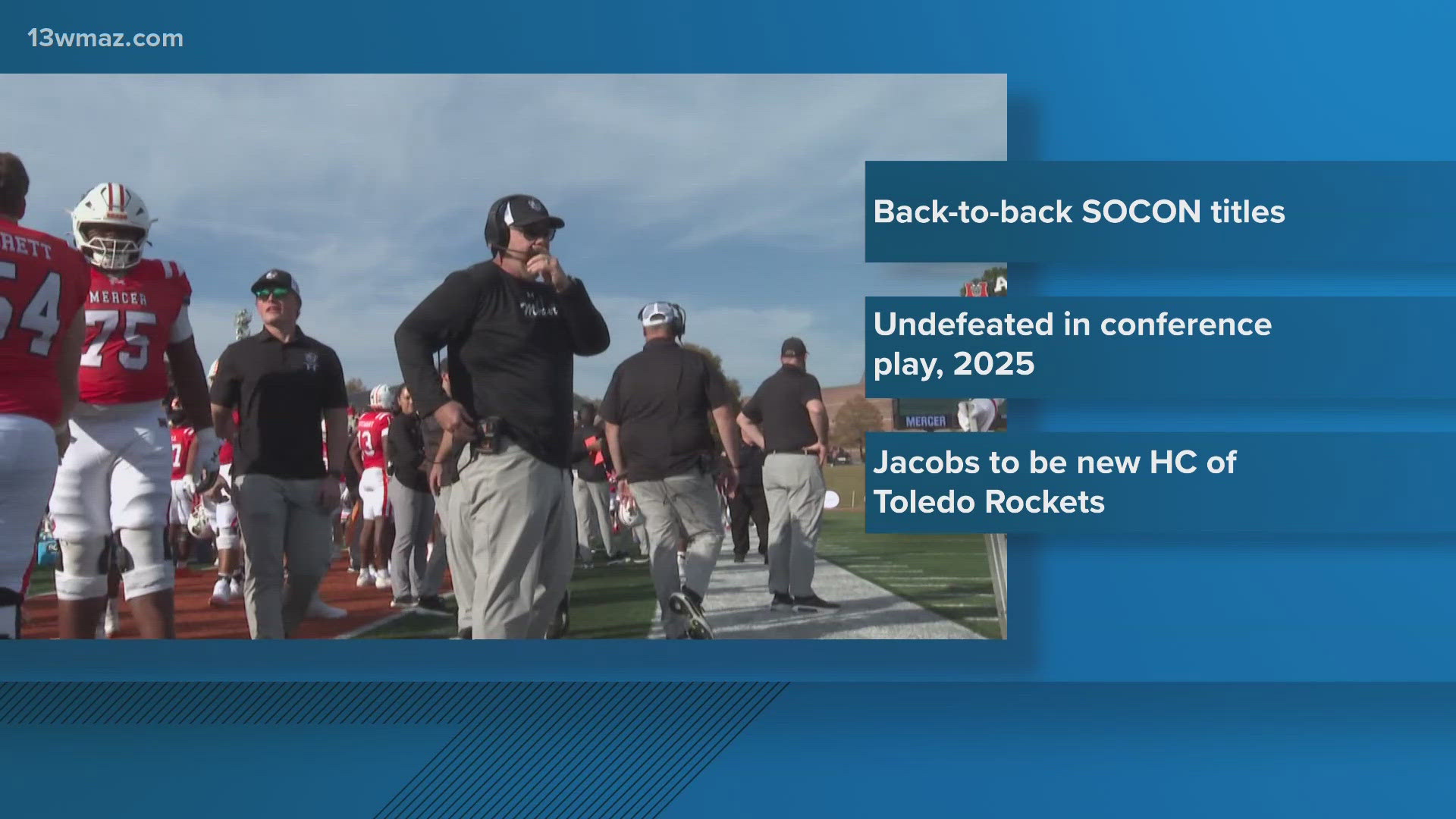 Mercer head football coach Mike Jacobs leaving the team, hired by ...