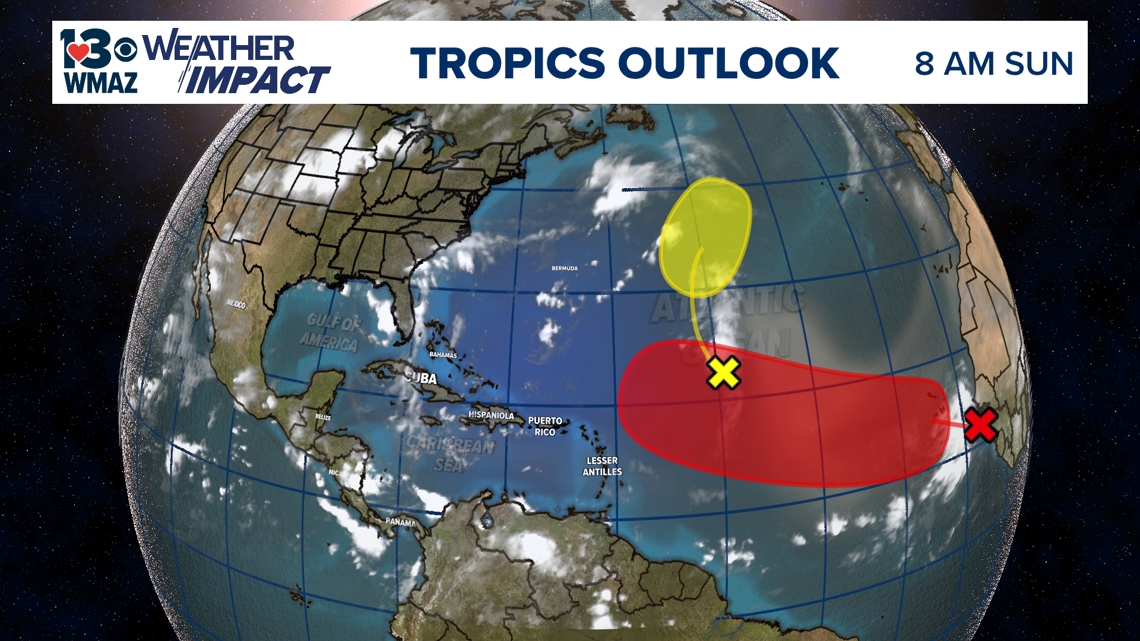 National Hurricane Center upgrades Invest 97L to high chances of ...