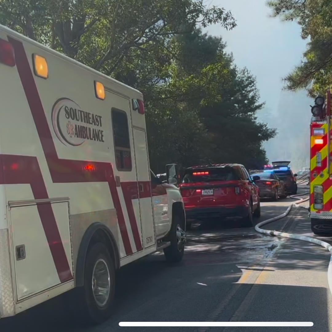 Jones County Fire responding to large house fire off Grisworldville ...