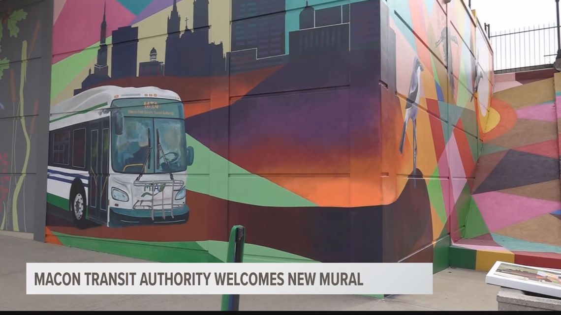 Macon Transit Authority unveils new mural | 13wmaz.com
