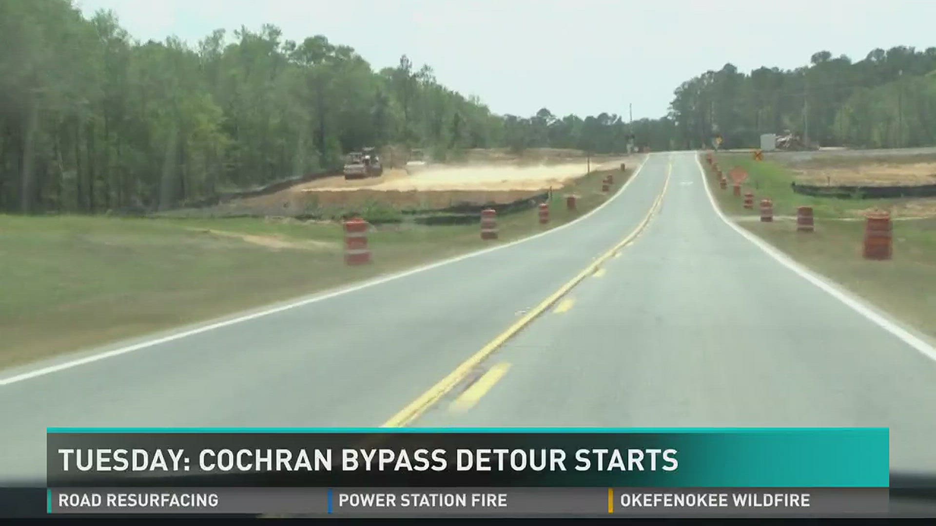 Cochran Bypass detour begins Tuesday | 13wmaz.com