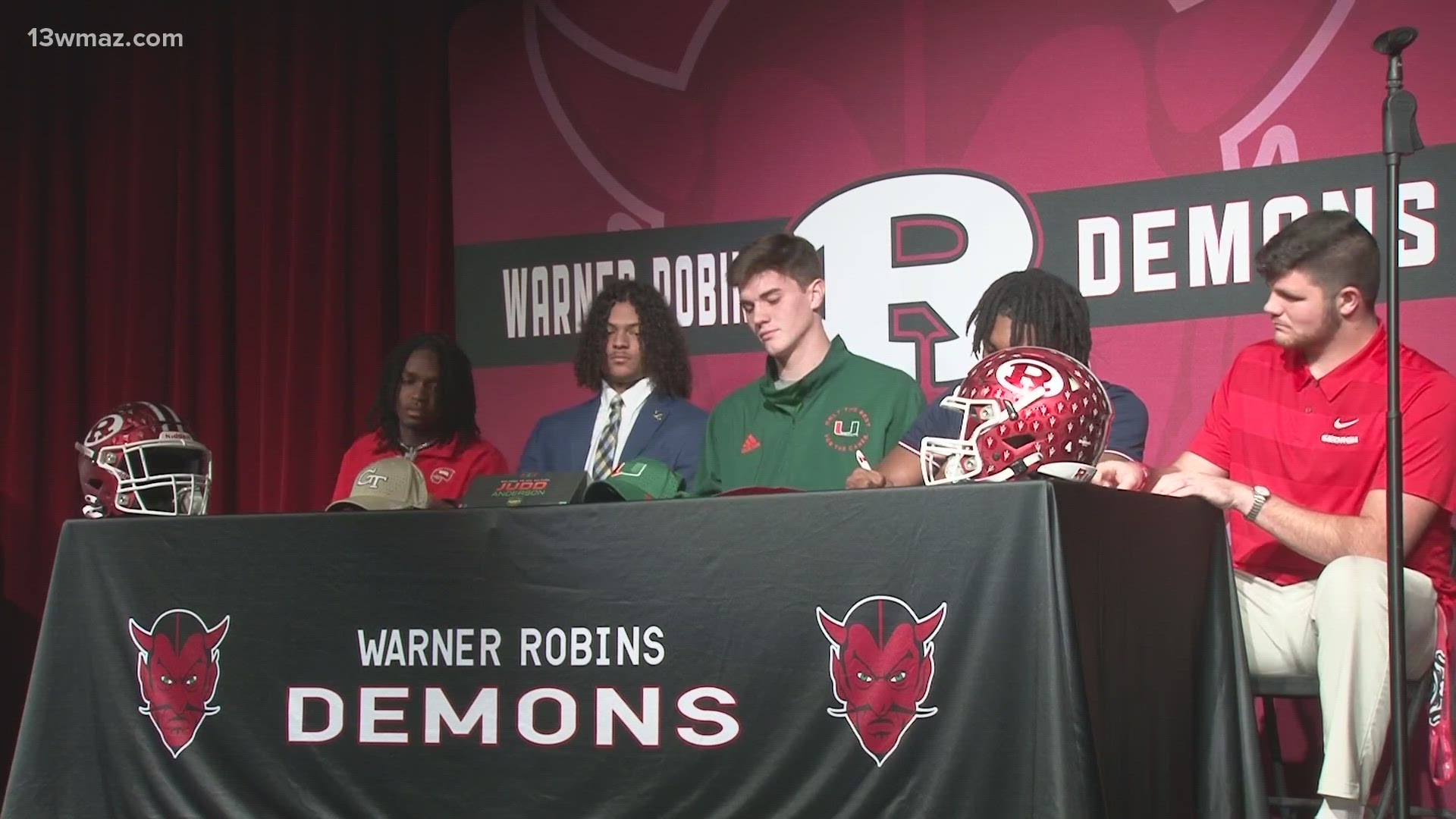 Warner Robins High School sending 5 to college sports on Early Signing ...