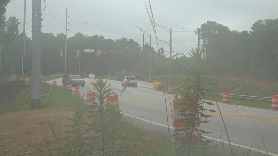 Phase One construction on Tucker Road continues | 13wmaz.com