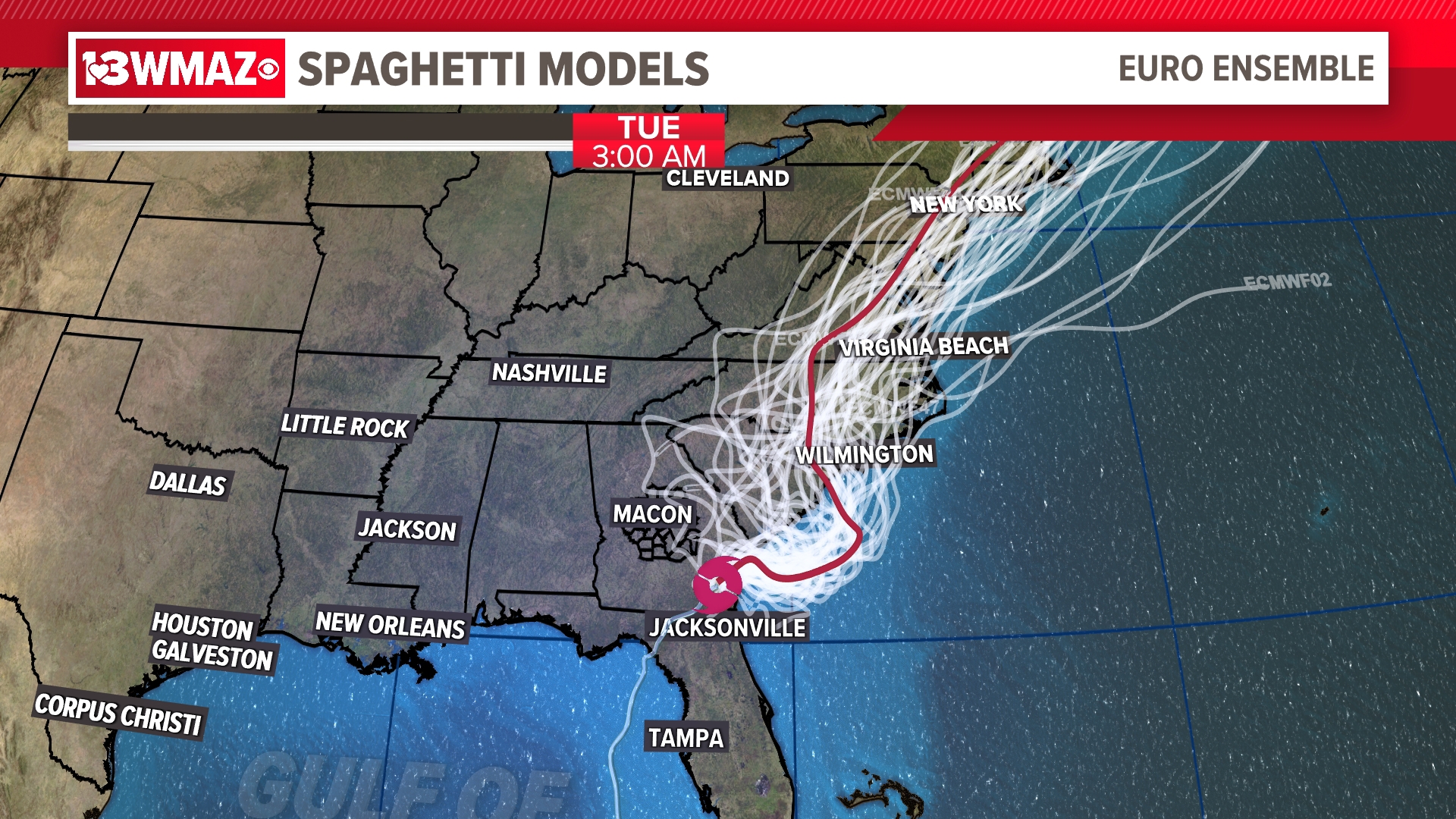 Where could Hurricane Debby go next? Models, forecast cone, more ...