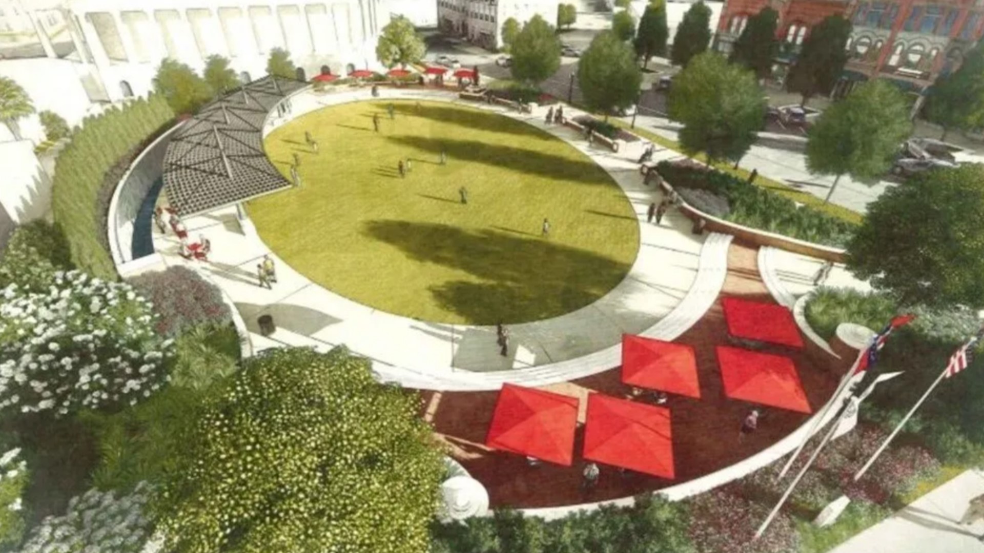 Rosa Parks Square renovations coming after a donation from county ...