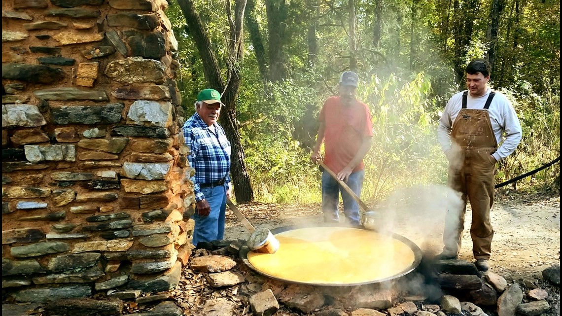 Jarrell Plantation Historic site hosts 'Syrup Makin' Day' | 13wmaz.com