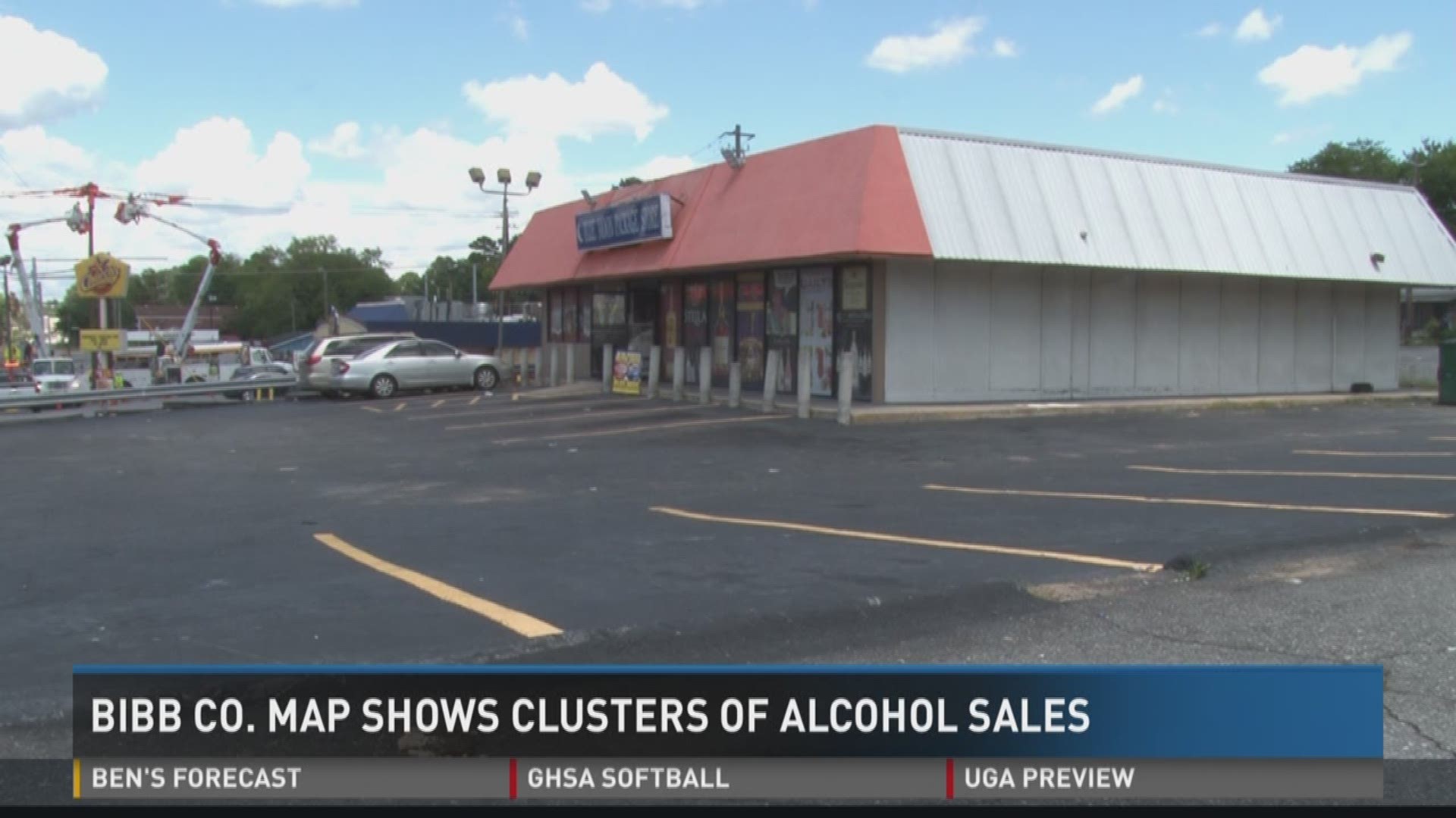 Bibb Co. map shows clusters of alcohol sales | 13wmaz.com