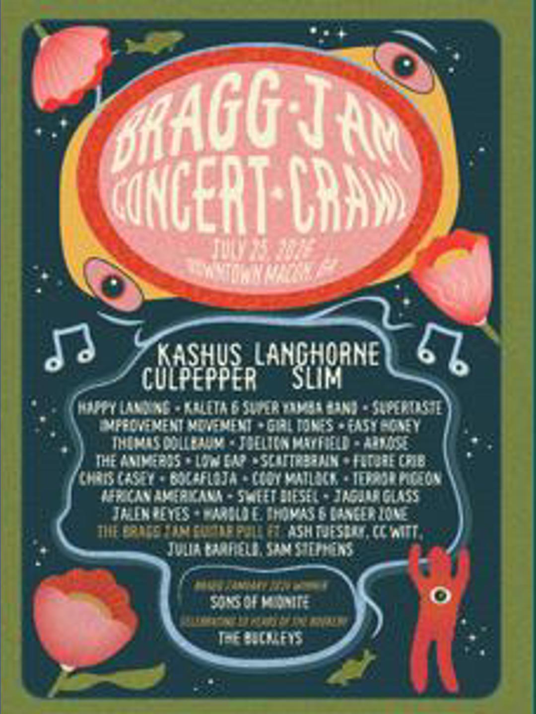 2026 Bragg Jam Concert Crawl lineup announced. Find out who's ...