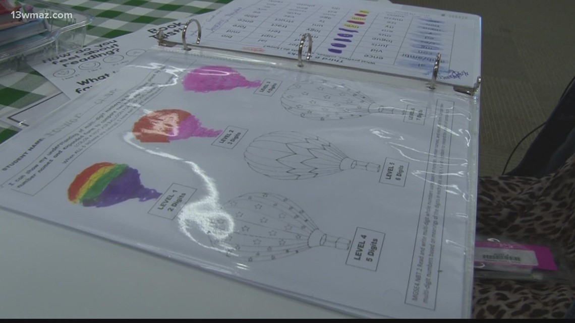 Gray Elementary School helps students track their successes | 13wmaz.com