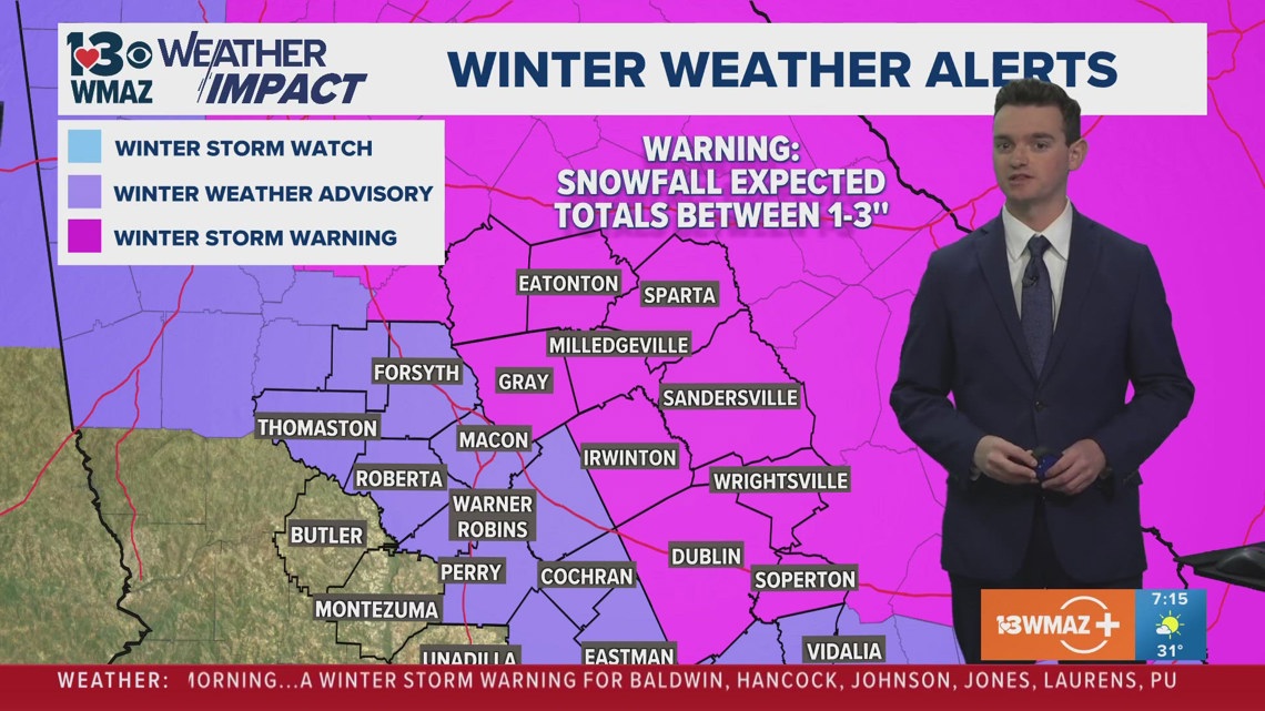 Weather Impact Alert: Meteorologists Ansley Parker and Alex Pry break ...