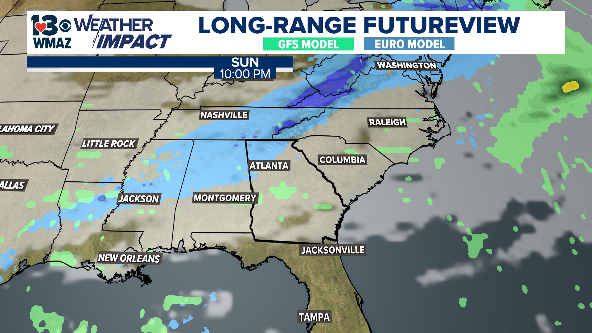 Central Georgia Weather Forecast | 13wmaz.com