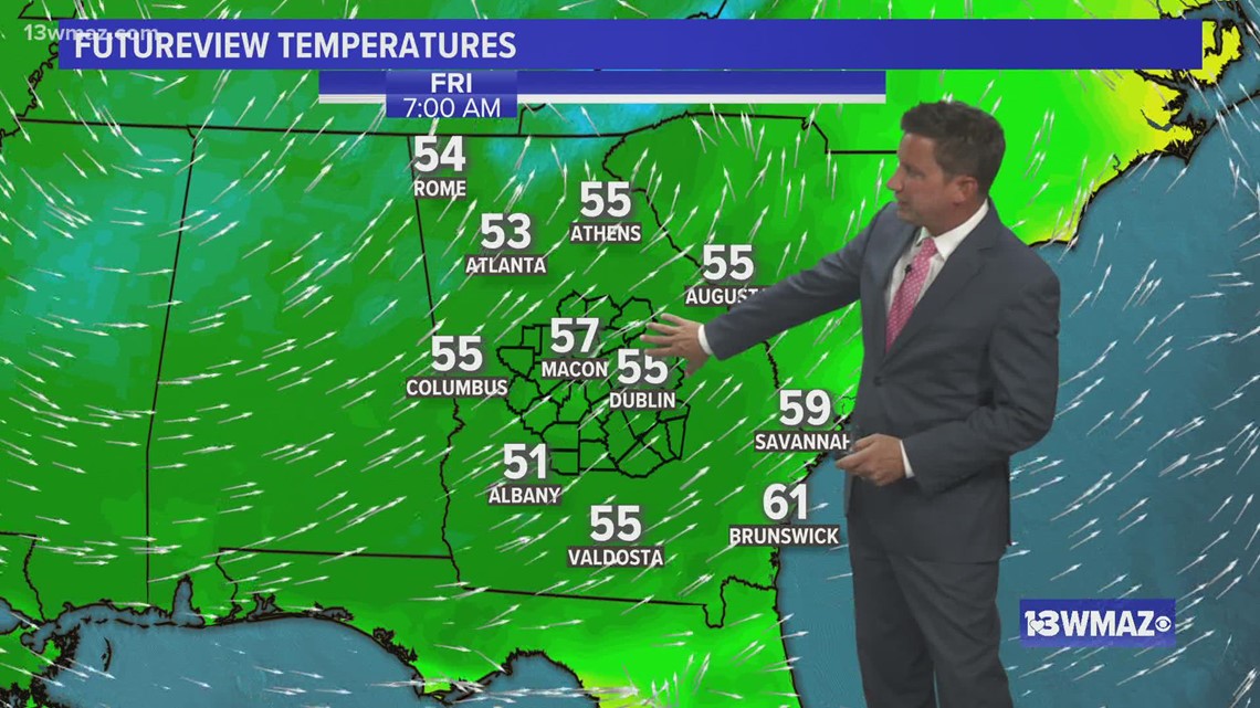 Sticking with clouds and a cool drizzle through Saturday | Central ...