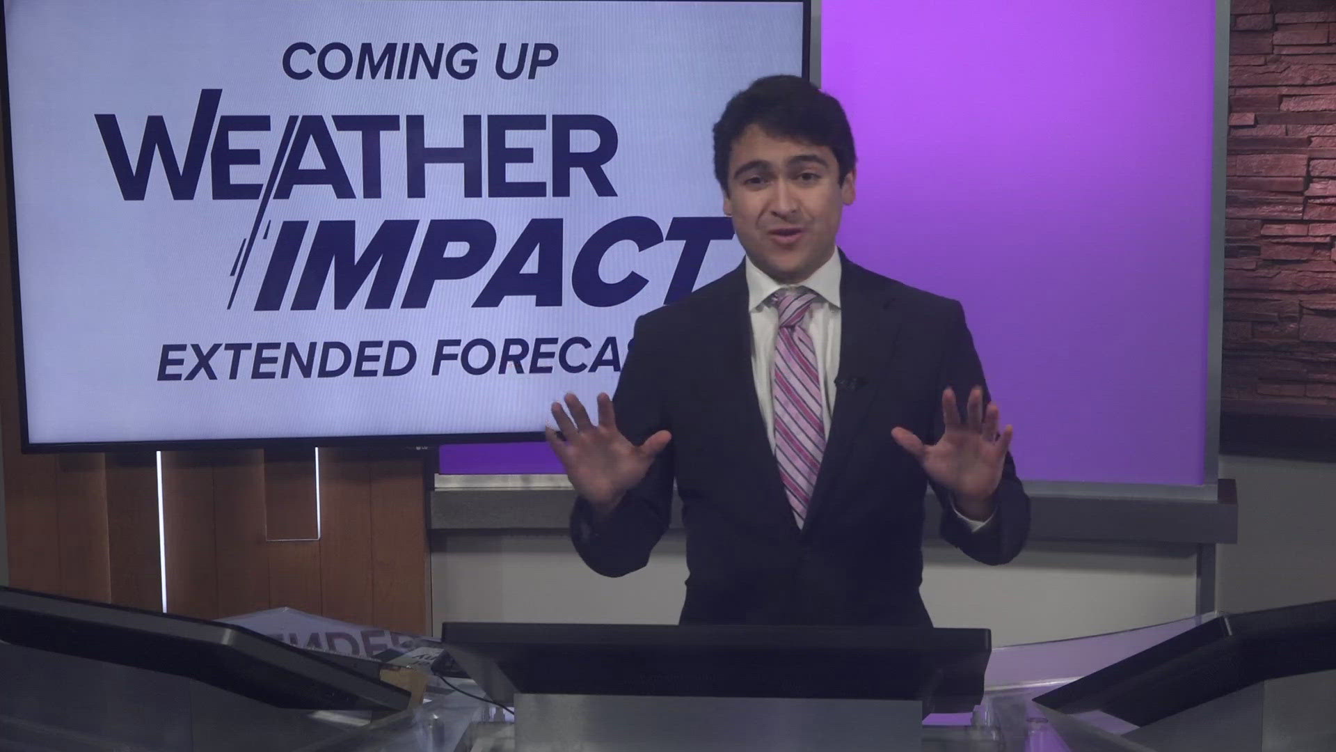 Weather Impact Alert | Meteorologist David Guerrero covers chances for ...