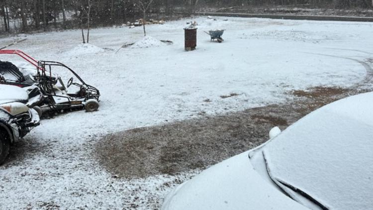 PHOTOS & VIDEOS: Snow spotted in areas of Central Georgia, take a look ...