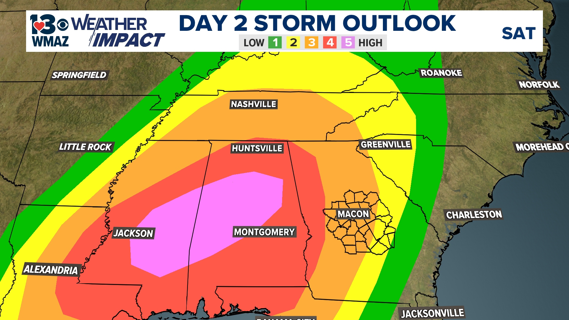 13WMAZ+ Weather Impact Stream: Meteorologist David Guerrero breaks down ...