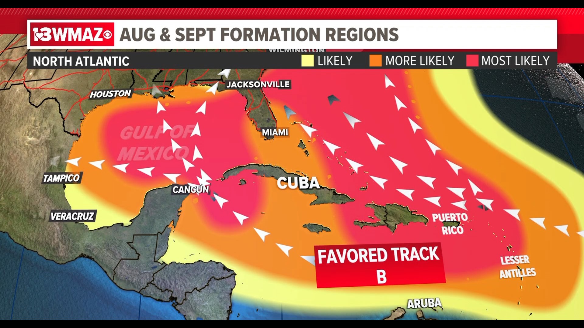 Tropical Extravaganza: How each month of hurricane season differs ...