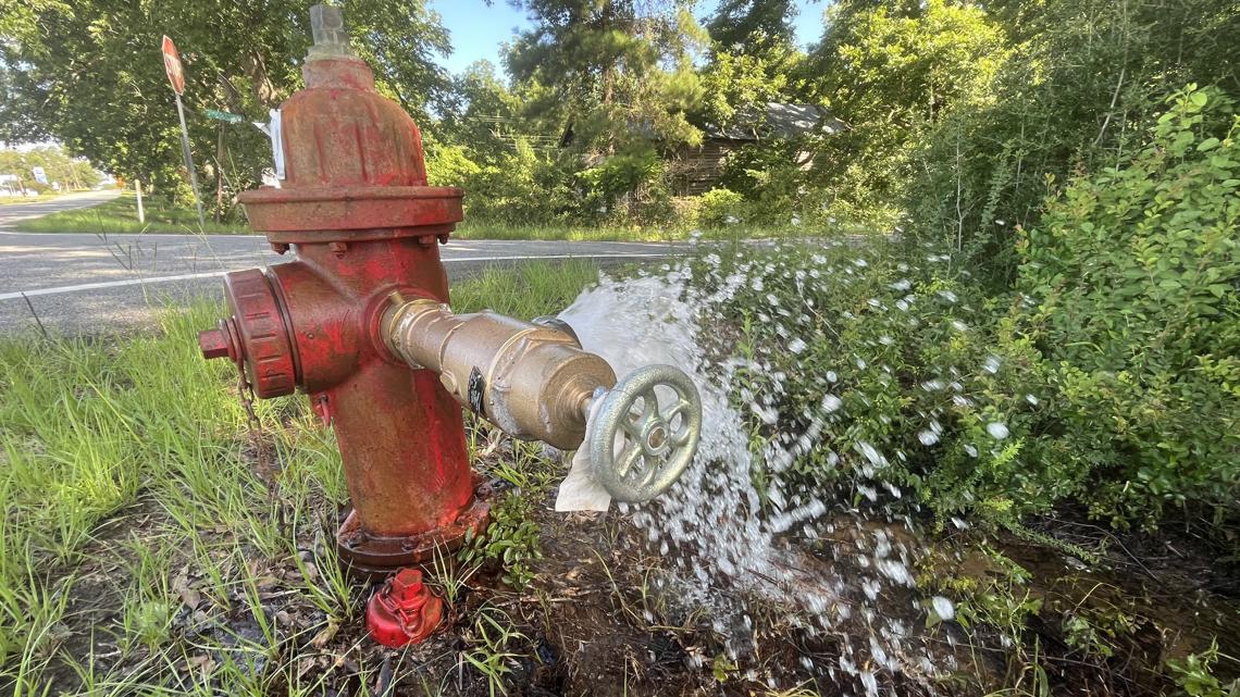 Two Twiggs County water hydrants are gushing water. Find out why ...
