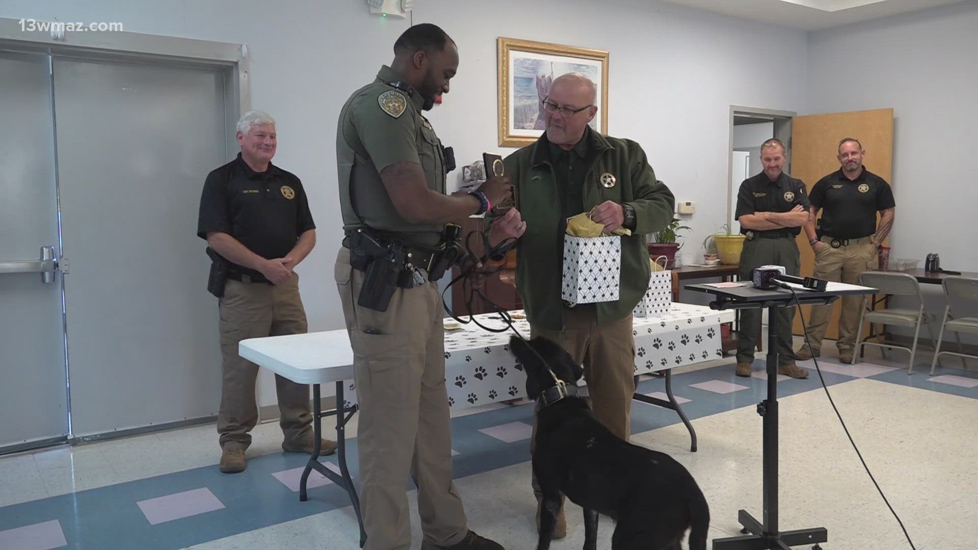 Loki retires after 11 years of service as new K-9 teams take oath ...