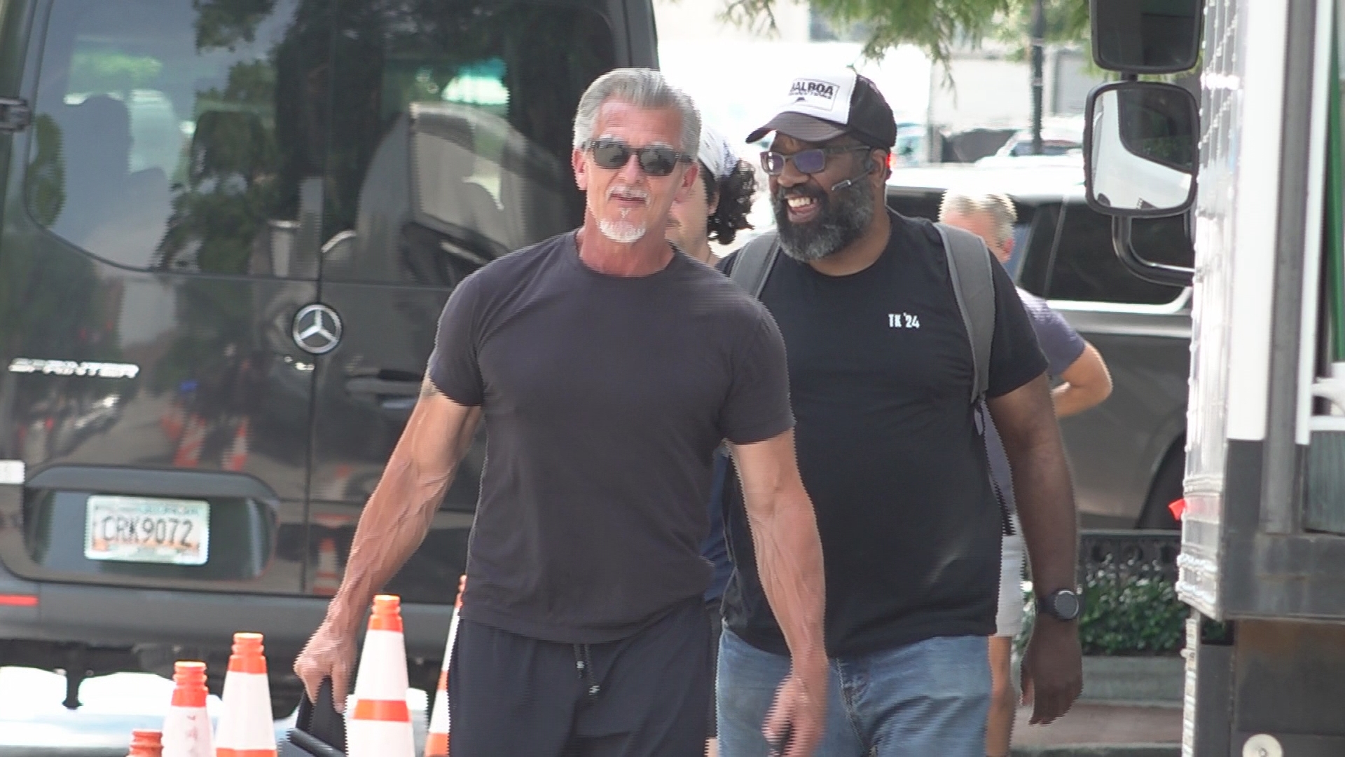 Downtown Macon hosts 'Tulsa King' filming with Stallone's stunt double ...