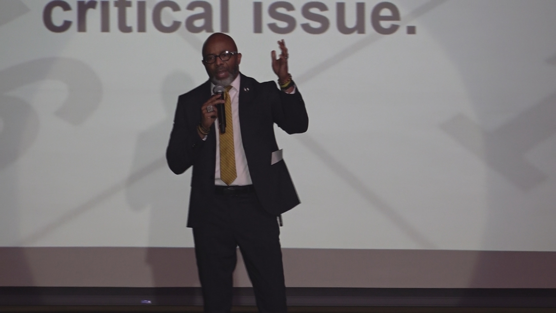 Bibb County School Superintendent Dan Sims stresses effort to combat ...