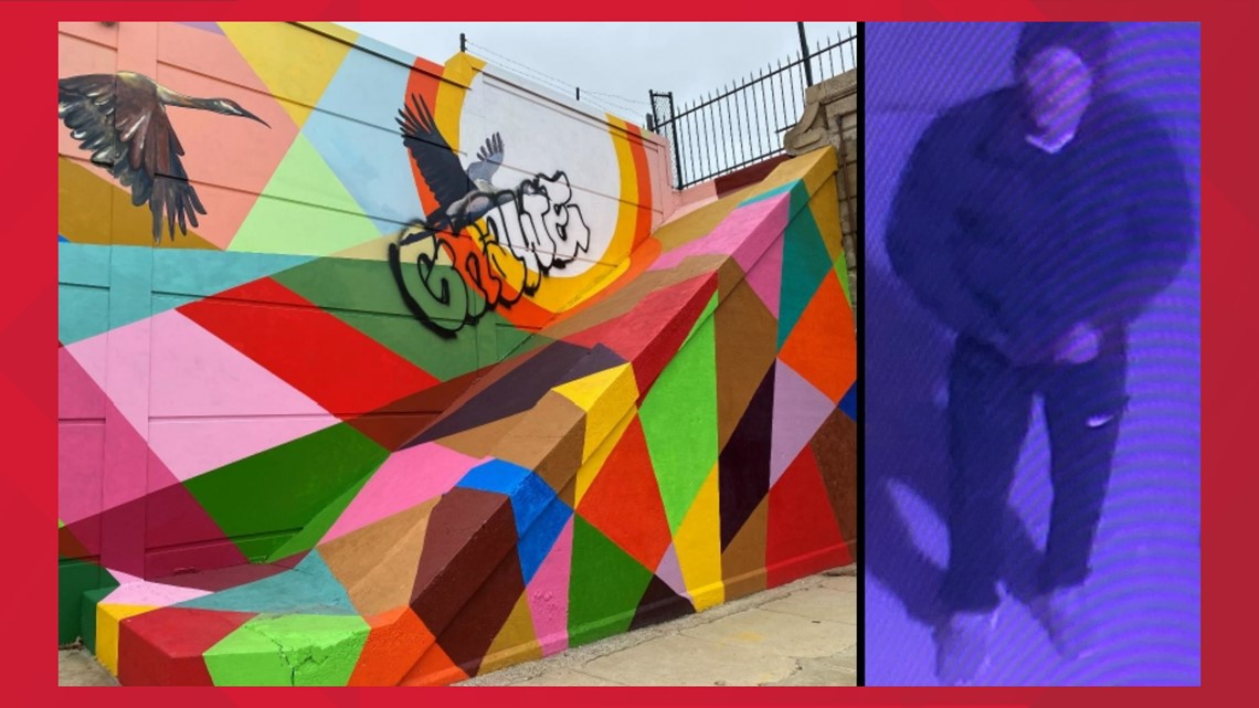 Mural on the Macon-Bibb Transit Authority vandalized | 13wmaz.com