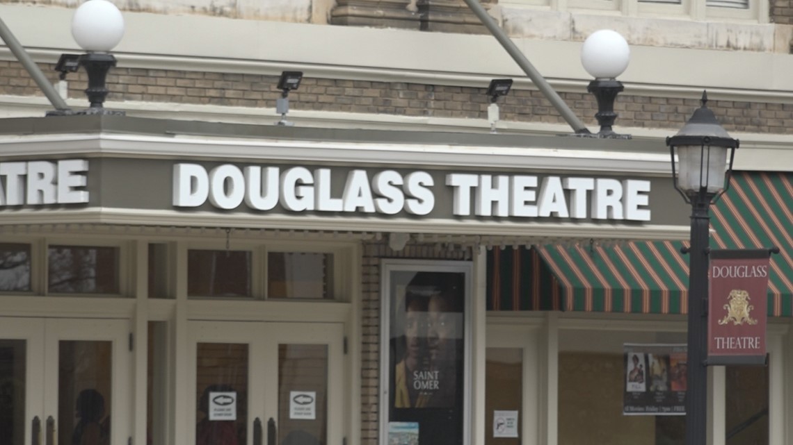People celebrate Douglass Theatre founder | 13wmaz.com