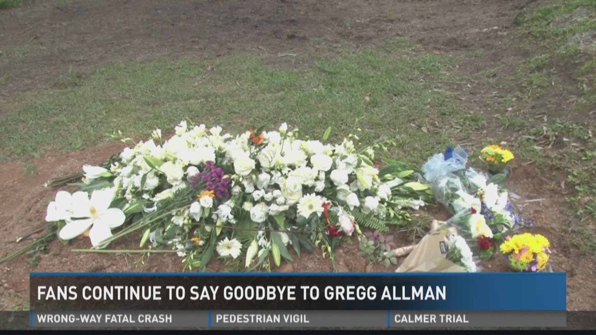 Fans continue gathering at Rose Hill to say goodbye to Gregg Allman ...