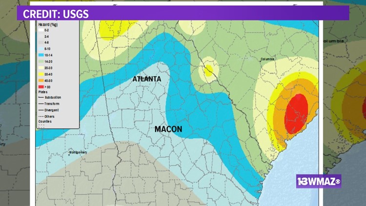 Earthquakes in Georgia: How common are they? | 13wmaz.com