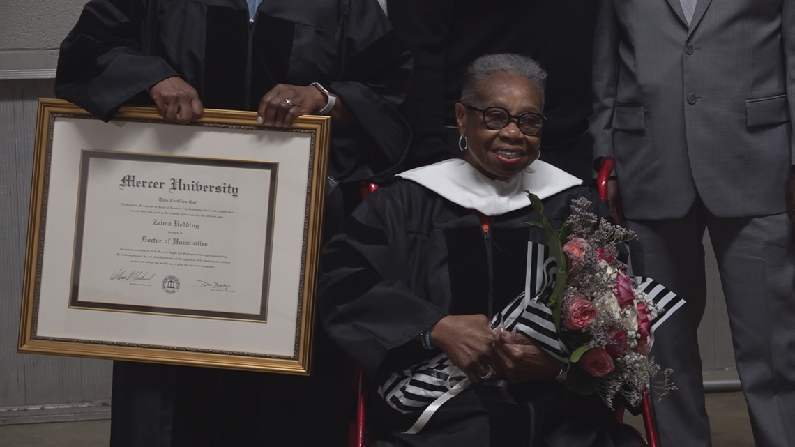 Otis Redding's widow Zelma Redding receives honorary doctorate degree ...