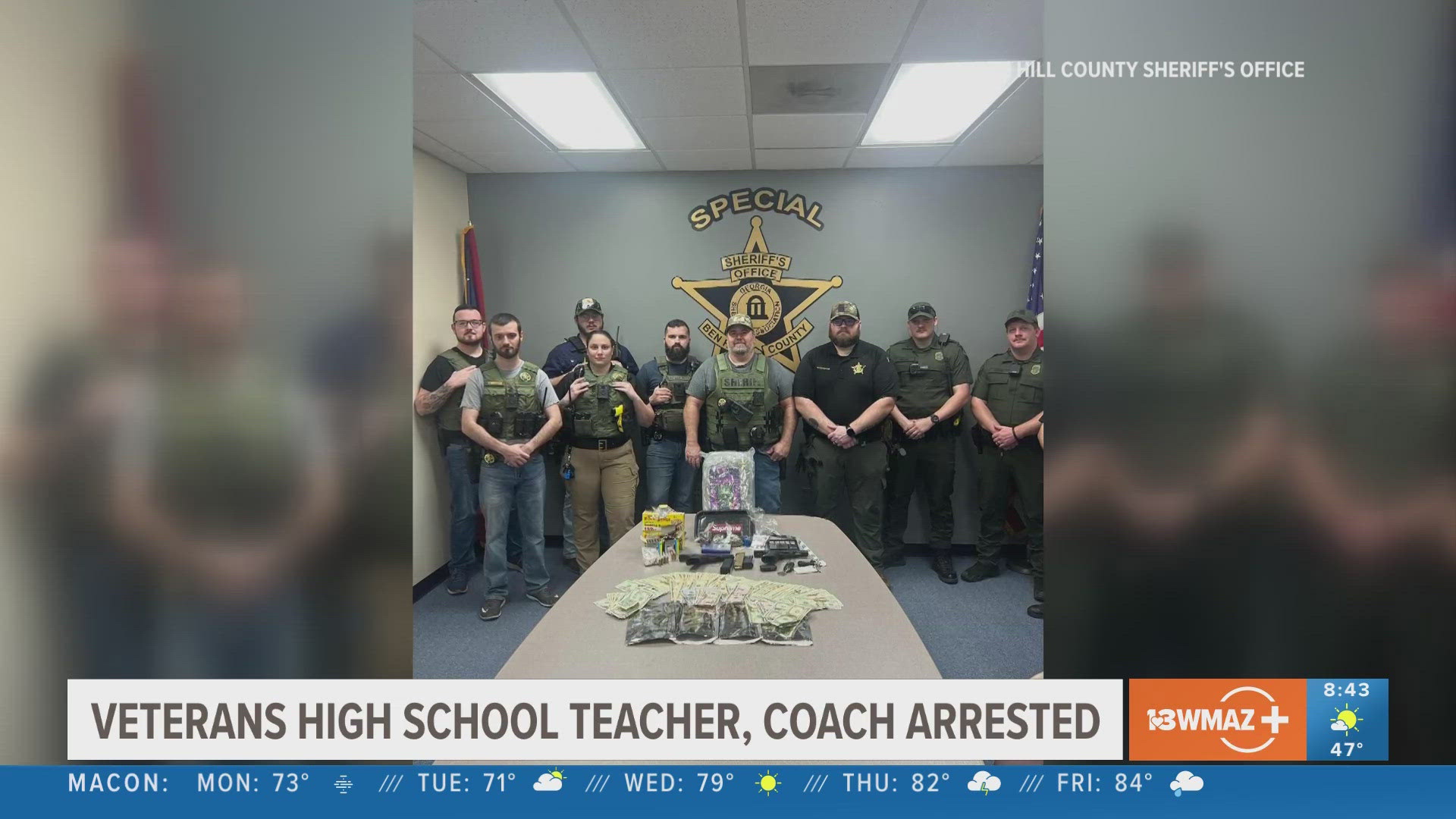 Veterans High School football coach arrested on drug distribution ...